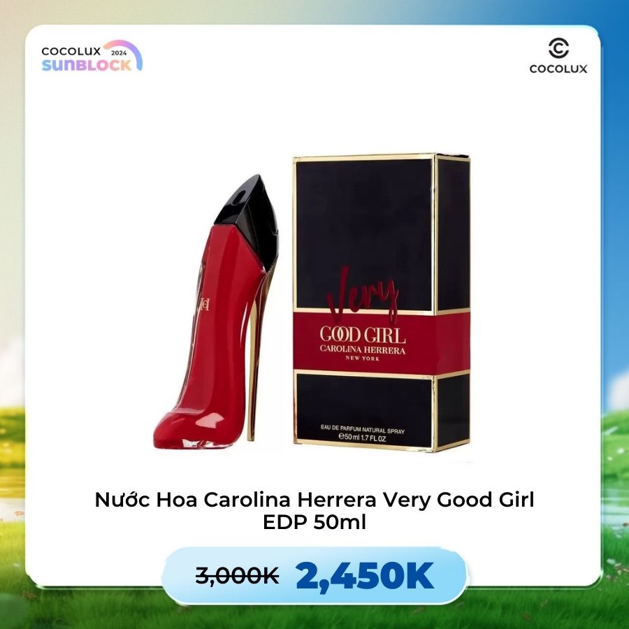 Nước Hoa Dành Cho Nữ Carolina Herrera Very Good Girl Eau de Parfum 50ml